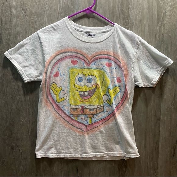 Gildan | Shirts & Tops | 3for2 Sale Spongebob Daddys Girl Positive ...